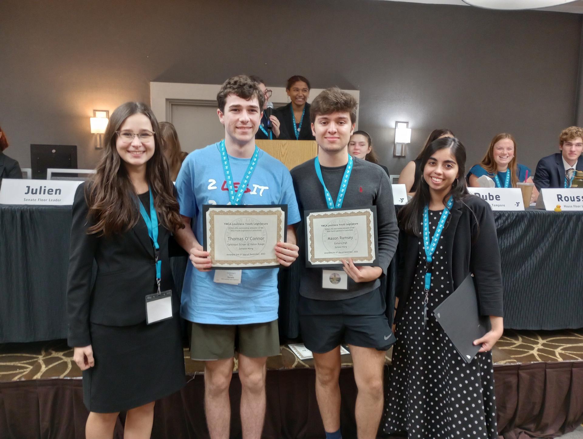 Banner Year for Episcopal at Youth Legislature Conference! | Episcopal ...