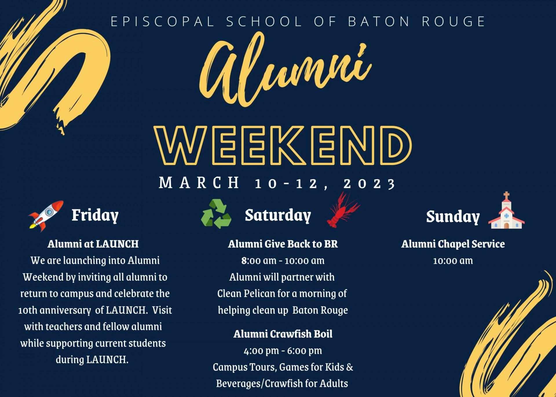 Episcopal Alumni Events and Reunions | Episcopal | Baton Rouge Private ...